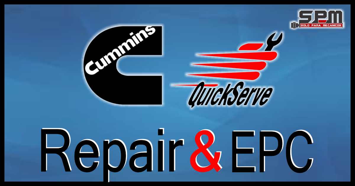 Cummins Quickserve PowerDVD - Solo para Mecánicos