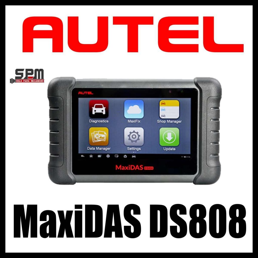Autel MaxiDAS DS808 uno de los mejores escáner automotriz