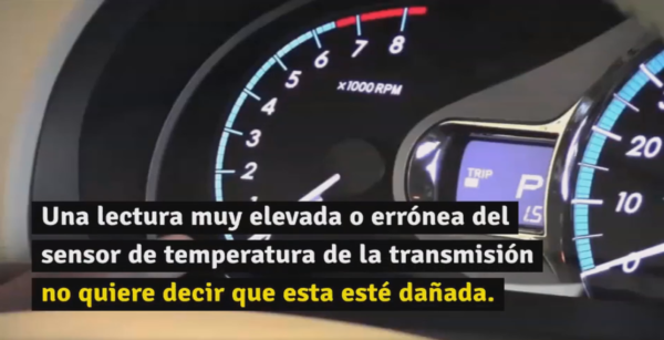 Sensor de temperatura del líquido de la transmisión o sensor TFT